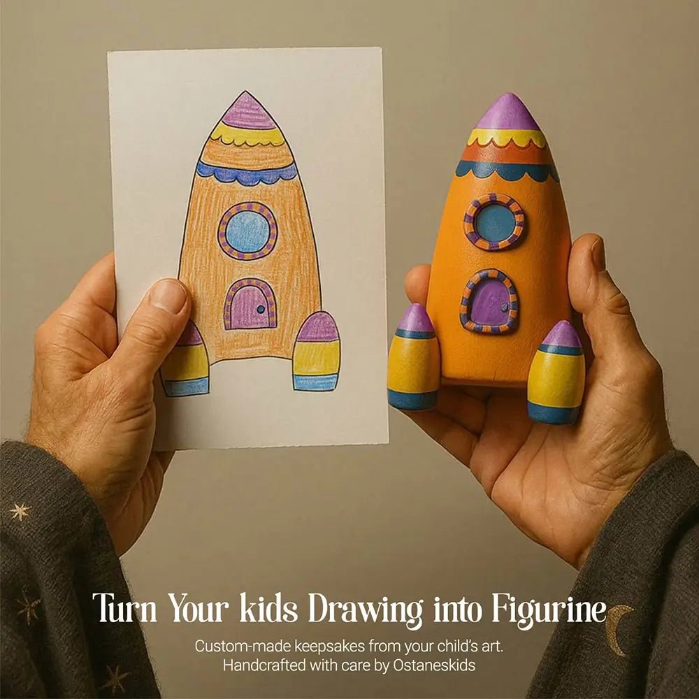 Custom Figurines from Drawings | Personalised Keepsakes by OstanesKids ...